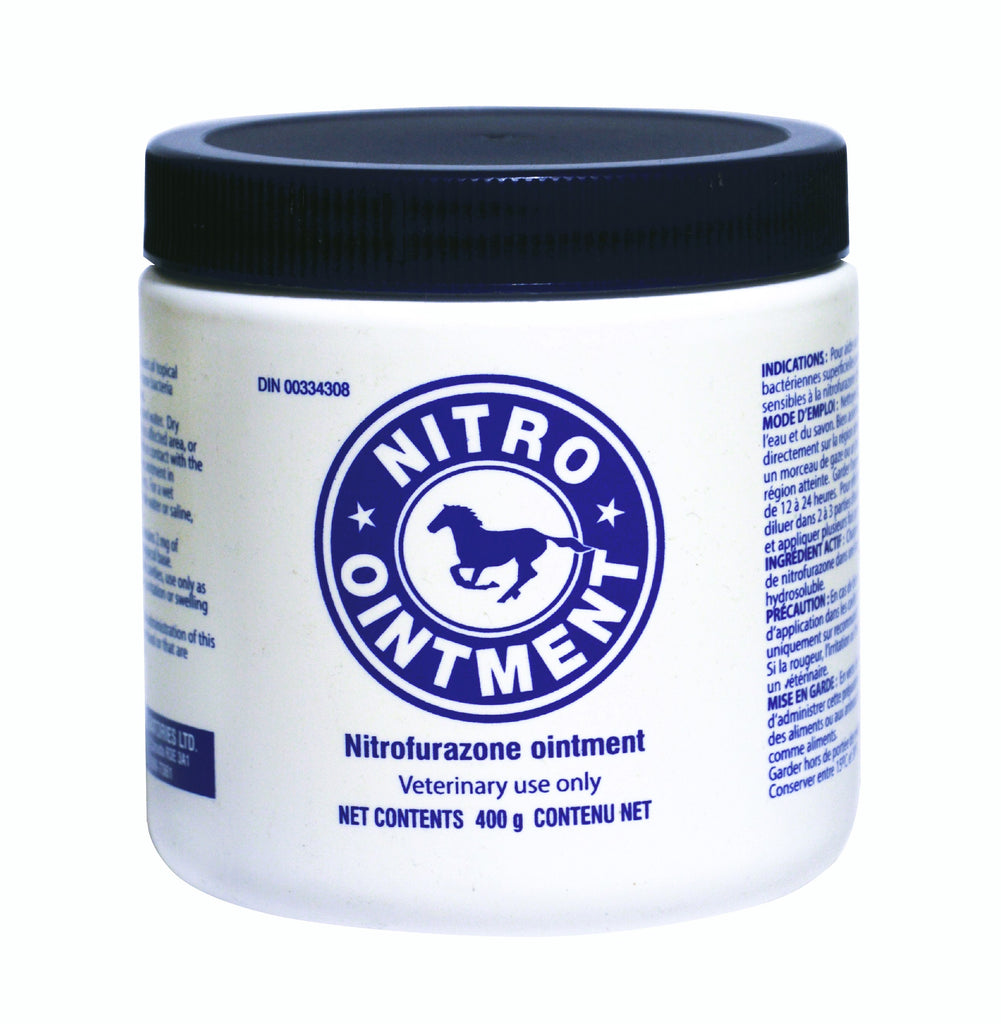 NITRO OINTMENT 400 G Horse Supply treatment of bacterial infections ...