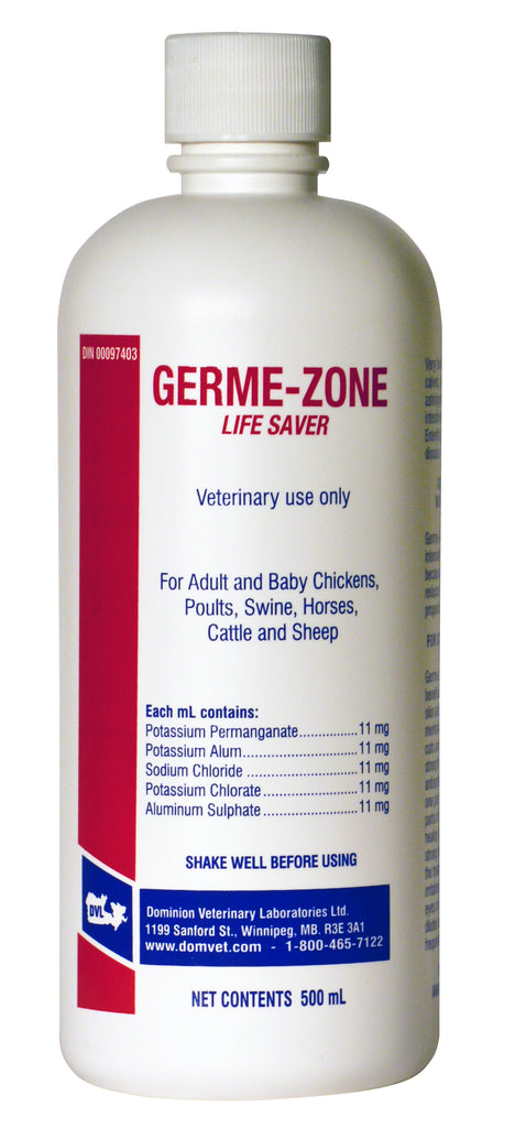 GERME ZONE 1L Poultry Supply antiseptic application for CUTS and WOUND ...