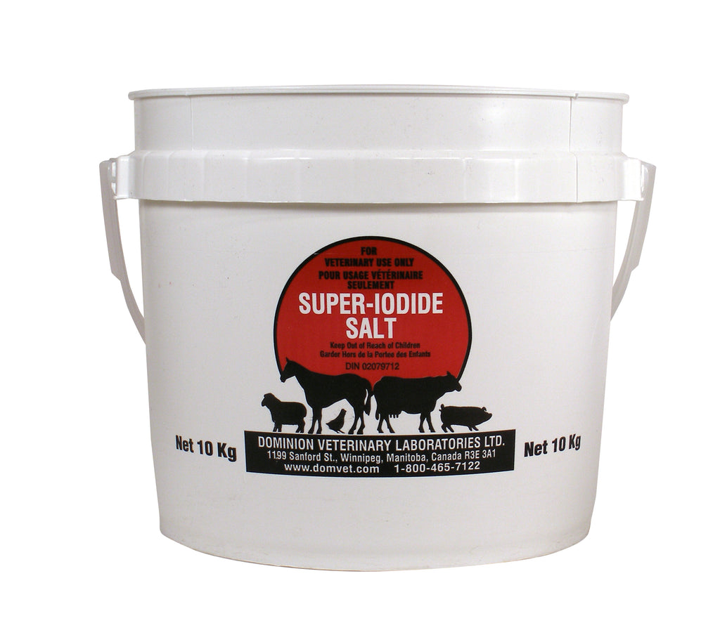 SUPER IODIDE SALT feed supplement for iodine deficiencies, an expector ...