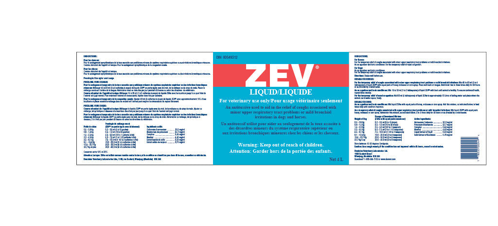 Buckley's ZEV Horse Supply Cough Remedy for horse's respiratory system – Dominion Vet